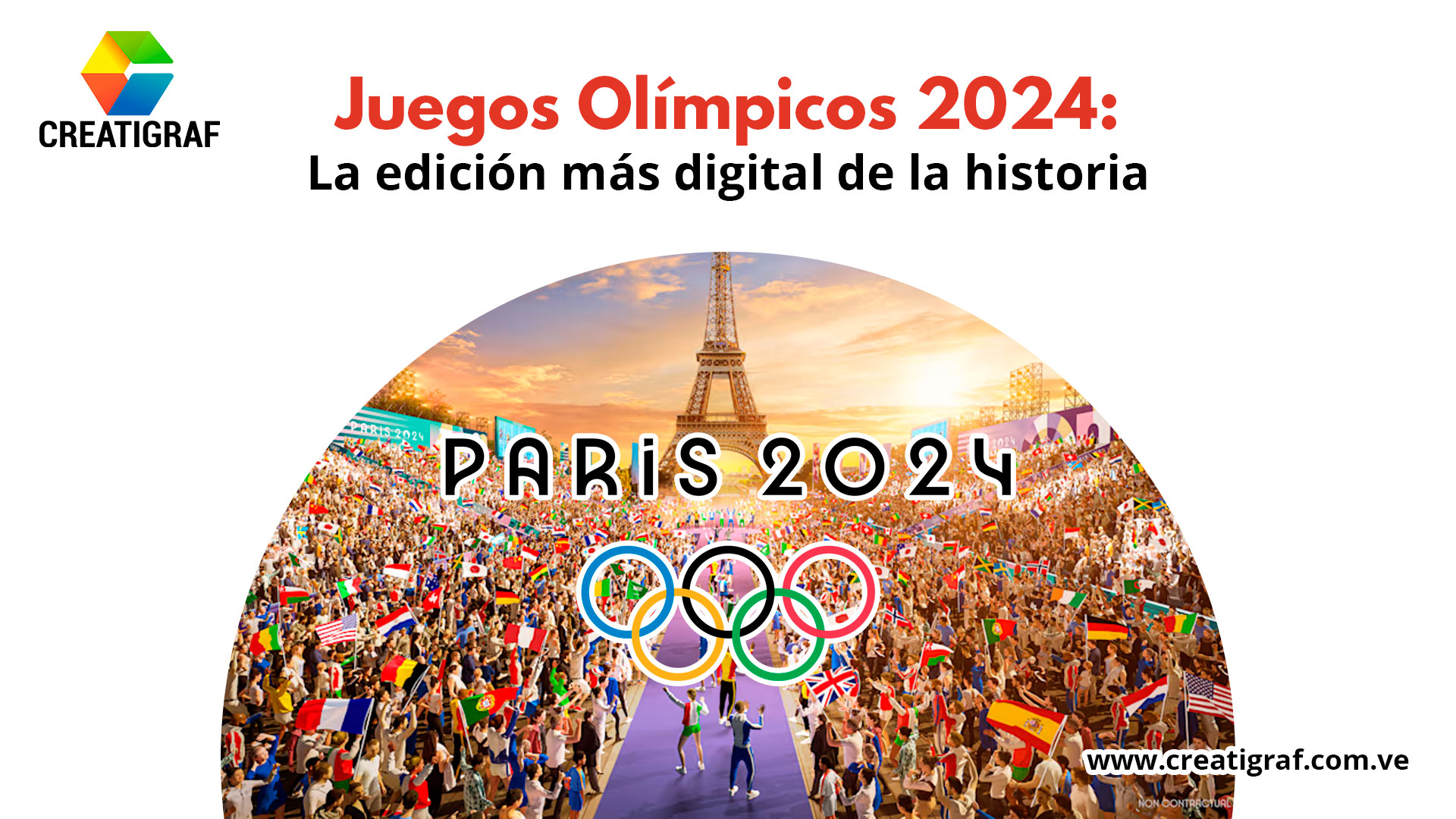 Juegos Olímpicos 2024: La edición más digital de la historia - Creatigraf